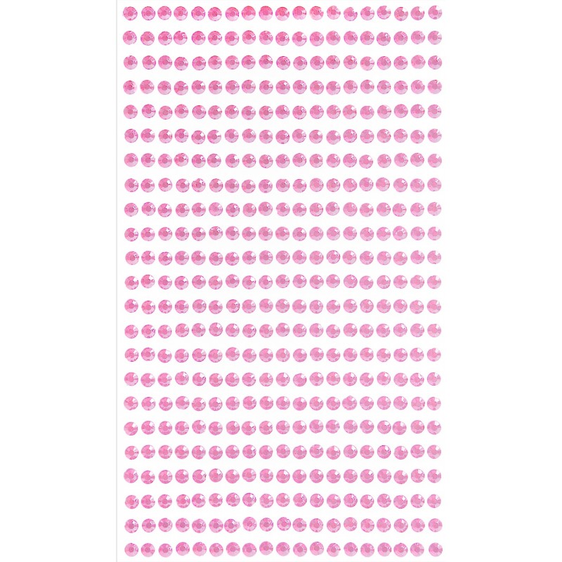 Strasuri din acril pentru make-up, par sau corp cu adeziv SGS015AA Pink ...