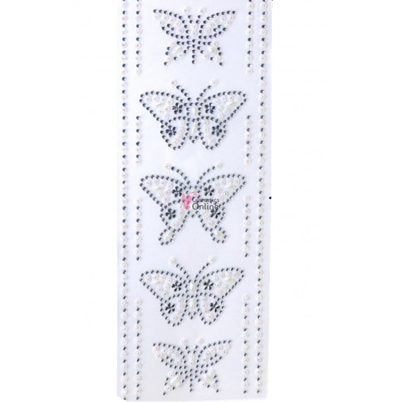 Strasuri din acril pentru make-up, par sau corp cu adeziv SGS021AA ...