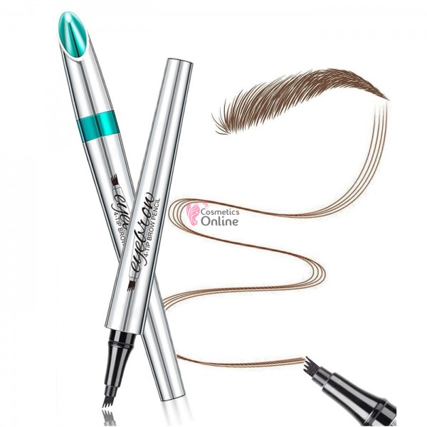 Creion pentru sprancene cu efect de Microblading Kiss Beauty Tatto - 02 ...