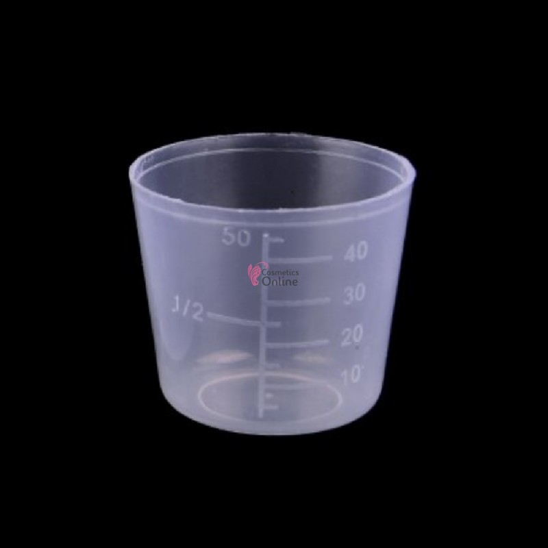 Cana/ pahar din plastic gradat GCP03 de 50 ml, Transparent - 00001112